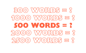 How Long Is 500 Words? - GrammarMill